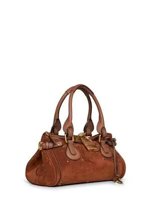 Chloé Vintage Brown Paddington Handbag