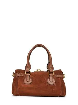 Chloé Vintage Brown Paddington Handbag - Multicolor