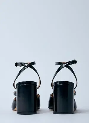 MAISON MARGIELA Tabi Toe Pump Heels - Black