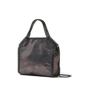 Stella McCartney Metallic Chain-link Tote Bag - Blue