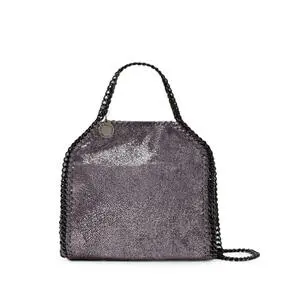 Stella McCartney Metallic Effect Chain-link Tote - Gray