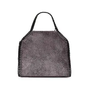 Stella McCartney Metallic Effect Chain-link Tote - Gray