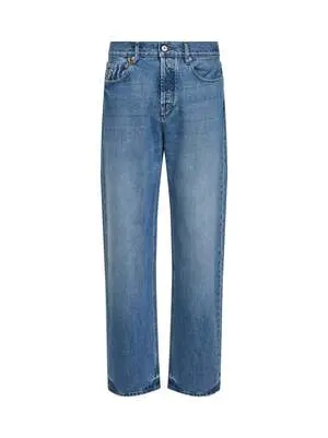 Jacquemus Blue The Straight De-nîmes Denim Jeans - Multicolor