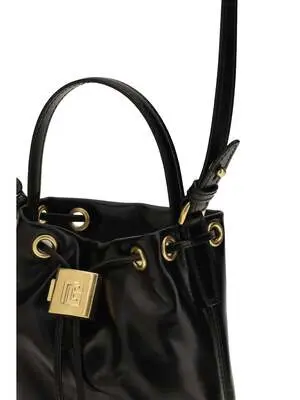 Balmain Pulse Bucket Bag - Black