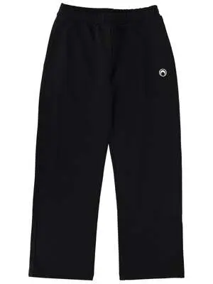 MARINE SERRE Jogger Pants With Logo - Black