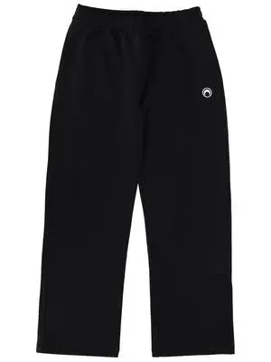 MARINE SERRE Jogger Pants With Logo - Black