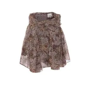 Isabel Marant Étoile ISABEL MARANT ÉTOILE Camia Skirt Brown