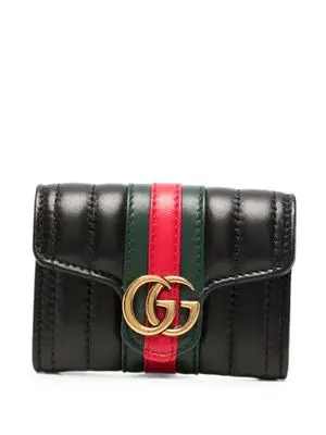 Gucci Gg Marmont Small Leather Wallet - Multicolor