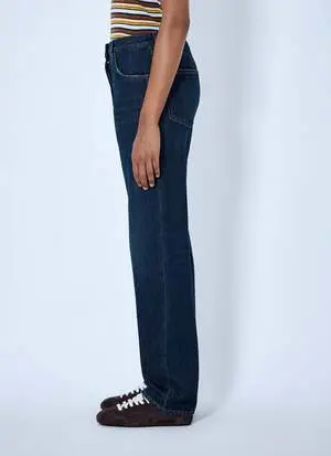 Prada Straight-leg Washed Denim Jeans