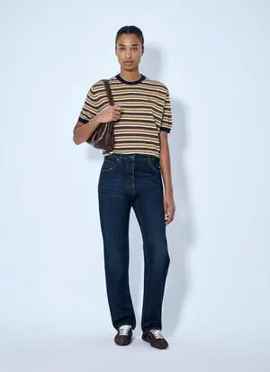 Prada Straight-leg Washed Denim Jeans