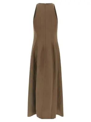 Brunello Cucinelli A-line Sleeveless Dress