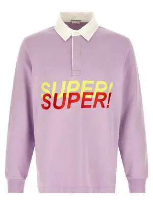 JW Anderson J.w.anderson 'super Super' Polo Shirt - Purple