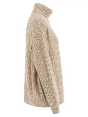 Herno Wool And Alpaca Turtleneck Jumper