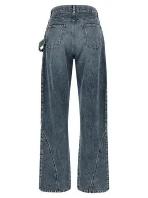 JW Anderson J.w.anderson 'twisted Workwear' Jeans - Blue