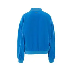 Versace Silk-poplin Zip Blouson With Logo Embroidery