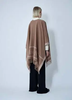 Max Mara Hilde Logo Motif Scarf