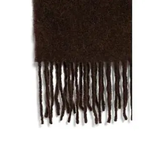 GOLDEN GOOSE Rectangular Scarf - Brown