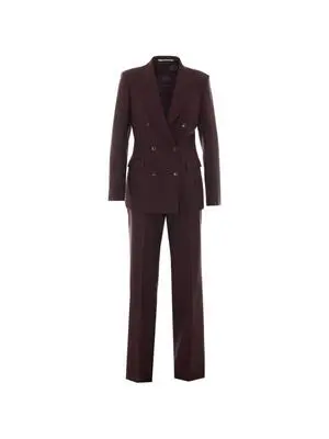 Tagliatore Double-breasted Wool Suit - Multicolor