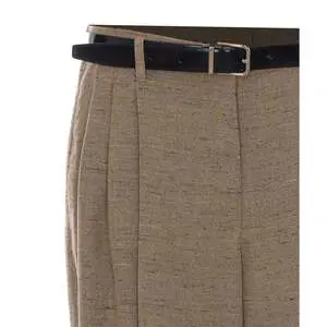 Dolce & Gabbana Tweed Effect Pants