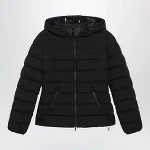 Moncler Herbe Short Down Jacket - Black
