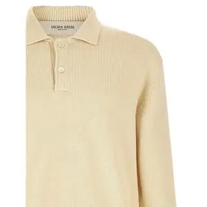 GOLDEN GOOSE Knitted Polo Jumper