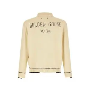 GOLDEN GOOSE Knitted Polo Jumper