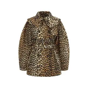 GANNI Coats Trench & Raincoats - Brown