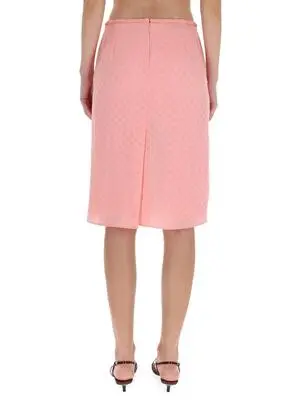 Gucci Silk Skirt