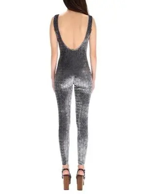 Gucci Jumpsuit With Gg Embroidery