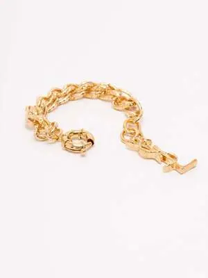 Saint Laurent Rope Chain Bracelet - Multicolor