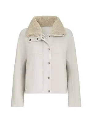 Brunello Cucinelli Leather Jacket - Multicolor