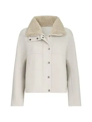 Brunello Cucinelli Leather Jacket - Multicolor