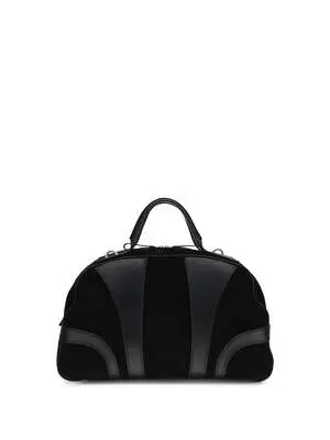 Dries Van Noten Leather Travel Bag - Black