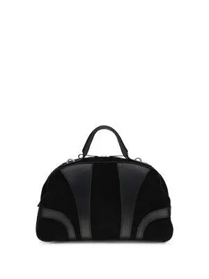Dries Van Noten Leather Travel Bag - Black