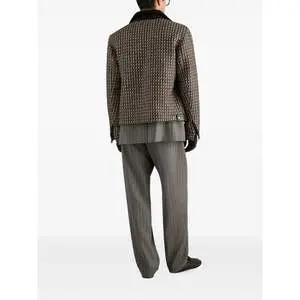 Dolce & Gabbana Grey Trousers Tailored Trousers
