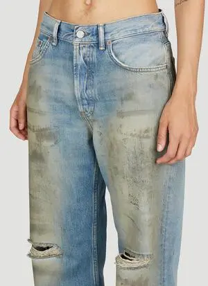 Acne Studios Distressed Denim Jeans