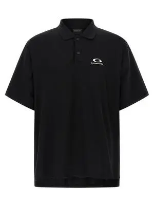 Balenciaga Laurel Classic' Polo Shirt - Black