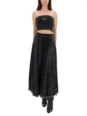 DIESEL® De-hanniefsh Skirt - Black