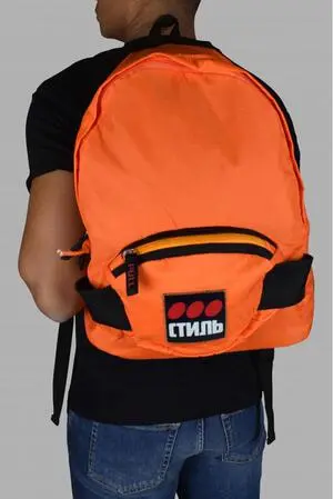 Heron Preston Fabric Backpack