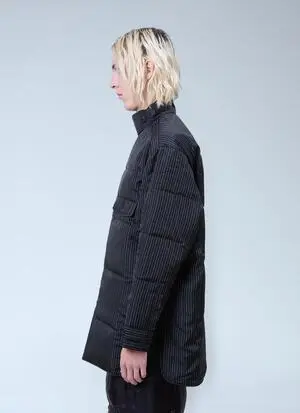 Yohji Yamamoto Striped Padded Jacket