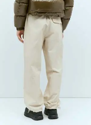 Moncler Drawstring Poplin Pants