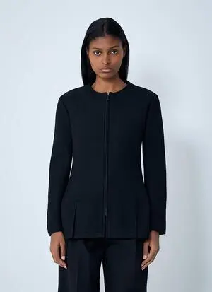 Yohji Yamamoto Wool Slim Jacket - Black