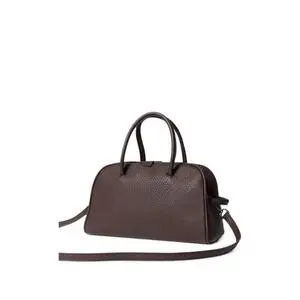 Jacquemus Grained Leather Tote Bag - Brown