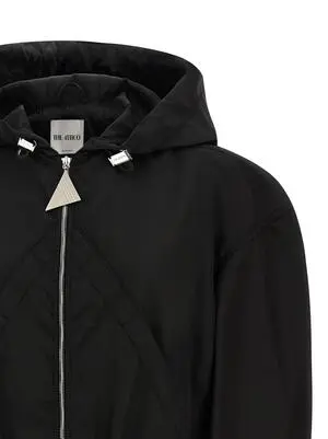 Attico Maxi Hood Bomber Jacket