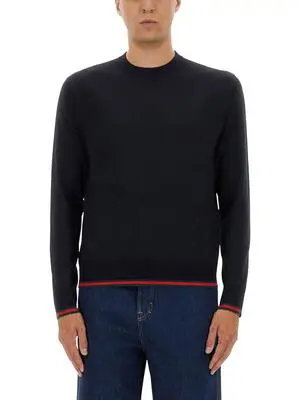 Gucci Web Pattern Sweater - Blue