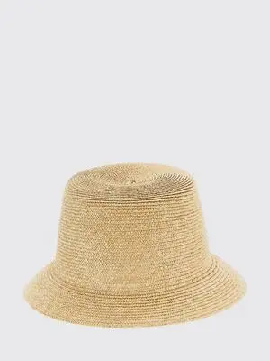 Saint Laurent Cassandre Hat In Raffia