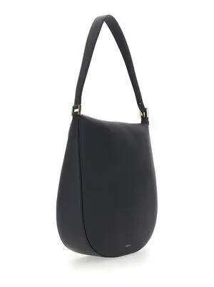 Savette Shoulder Bag 'tondo' With Adjustable Strap And Logo Plate On The Front - Multicolor