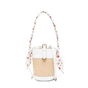 Dolce & Gabbana Neutrals Bucket Bags - Cream