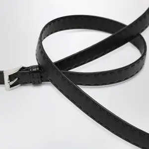 Prada Slim Leather Belt