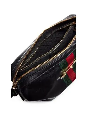 Gucci Horsebit Web Crossbody Bag